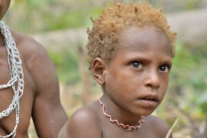 Melanesians Are the Only People With Dark Skin and Naturally Blond Hair ...